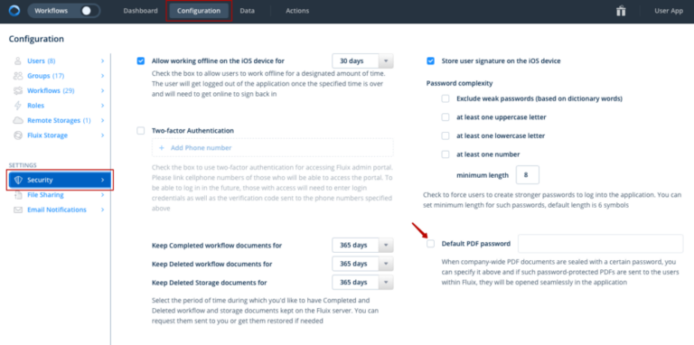 How to lock a PDF form after signing it | Fluix