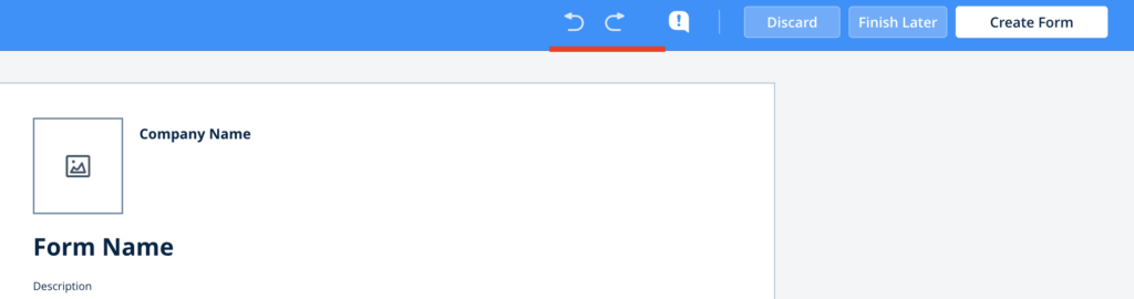 Form Builder in Taskstreams | Fluix