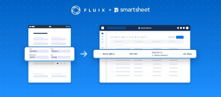 Efficient Data Management | Fluix - Smartsheet Integration