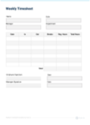 Automated timesheet approval process | Timesheet workflow example