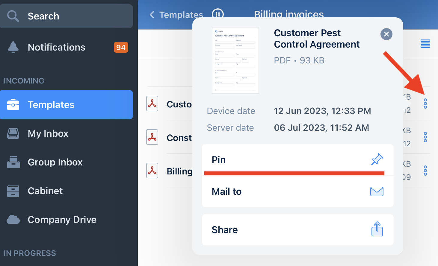 What is Pinned? | Fluix