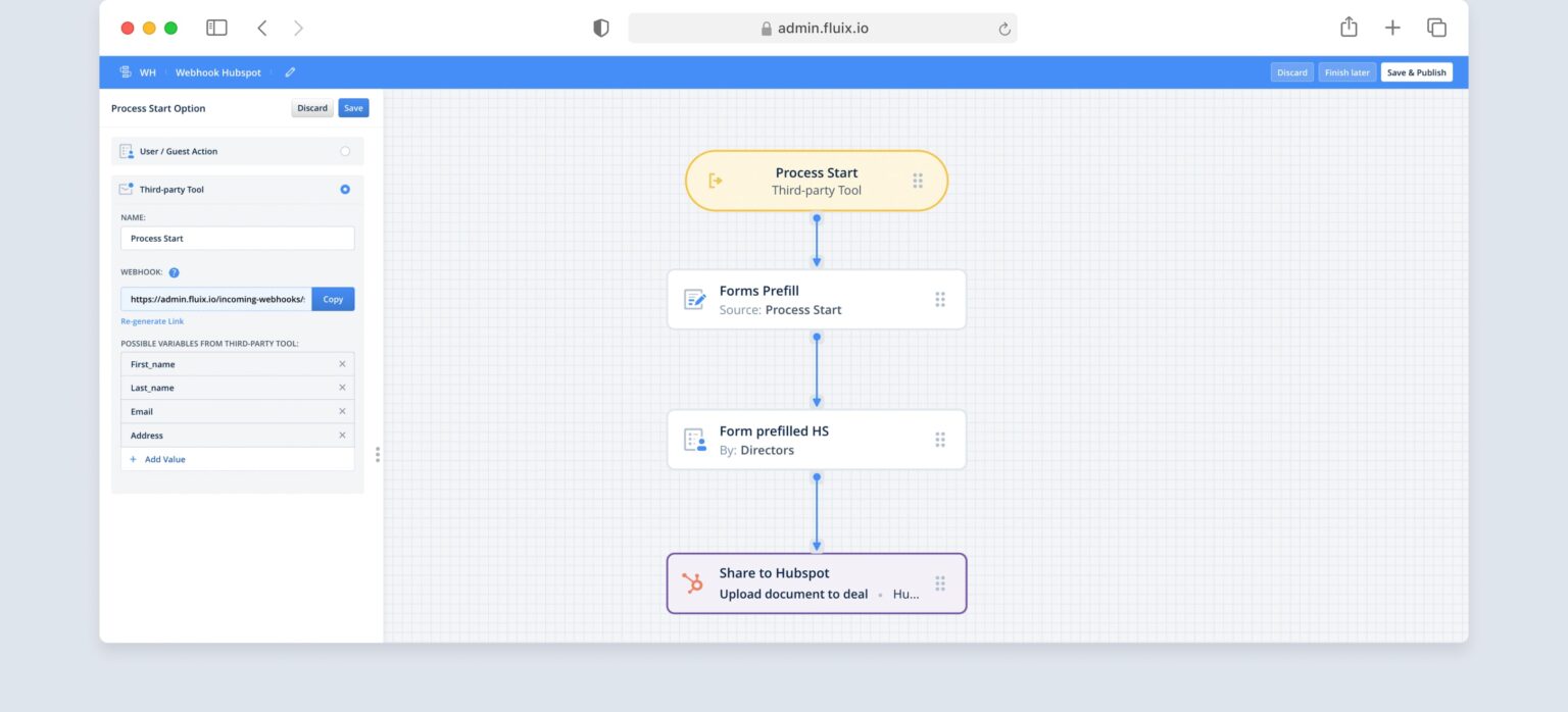 Fluix Joins Hubspot App Marketplace | Fluix Hubspot Integration