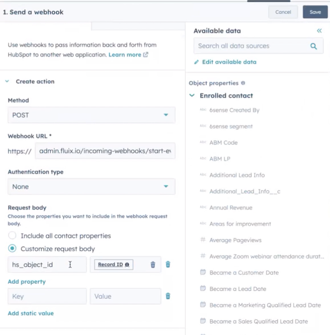 How to Configure Hubspot Integration in Fluix for Form Prefill