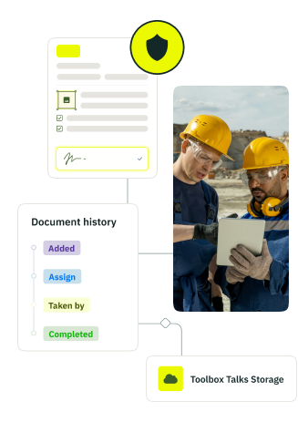 Toolbox Talks Software by Fluix