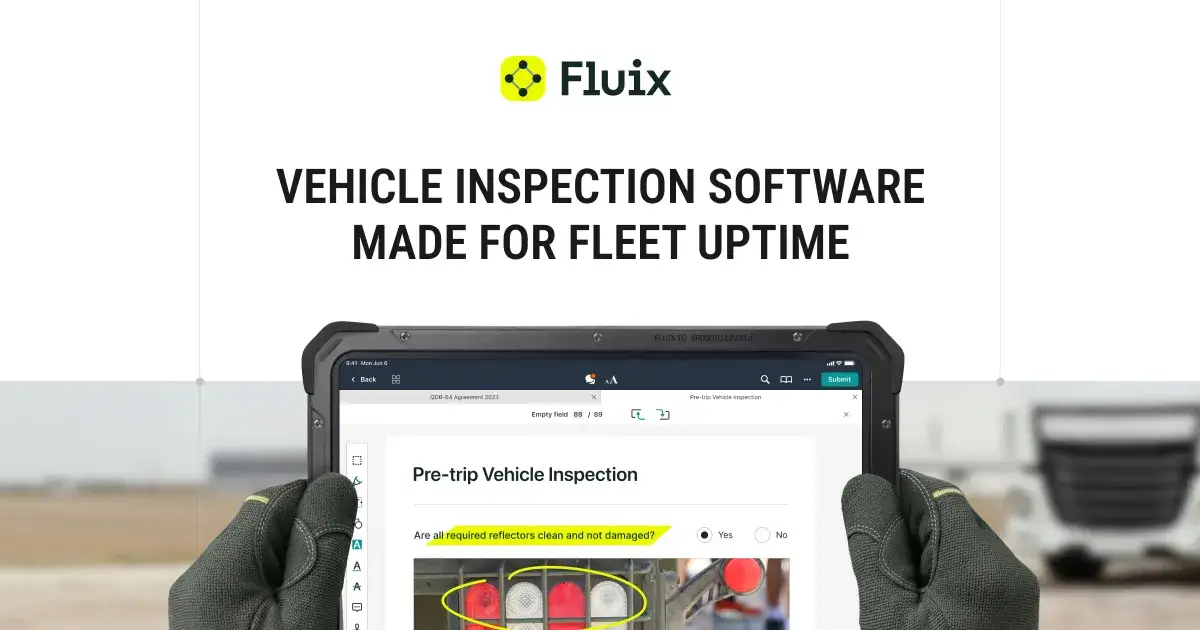 Vehicle Inspection Software & Mobile App for Fleet Management